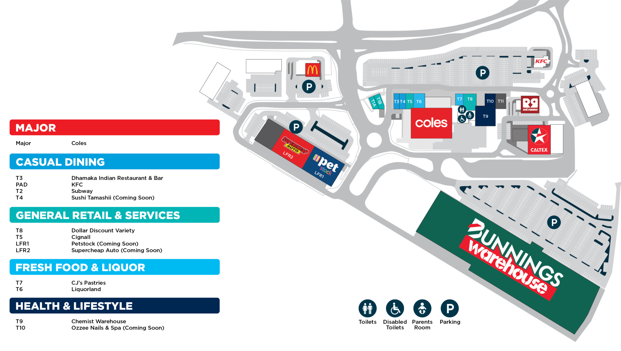 Centre Directory - Big Fish Junction